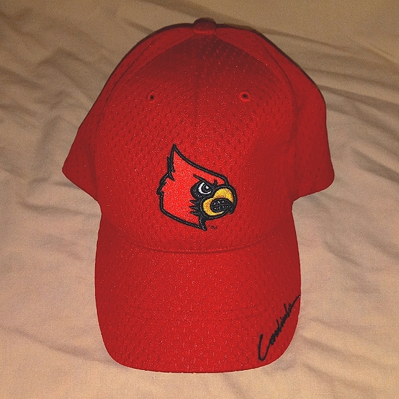 Sample | Accessories | Mens Red Cardinal Basball Cap Hat Sz Lxl Sample ...